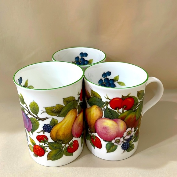 Dining | Roy Kirkham Harvest Fruit Bone China Mugs Made In ...